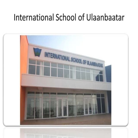 ISU - School information slideshow (English version) | PPSX