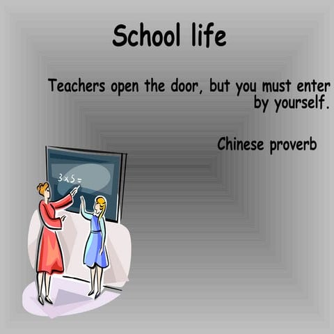 School in our life | PPT