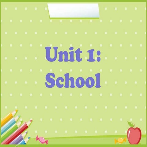 School Supplies | PPT