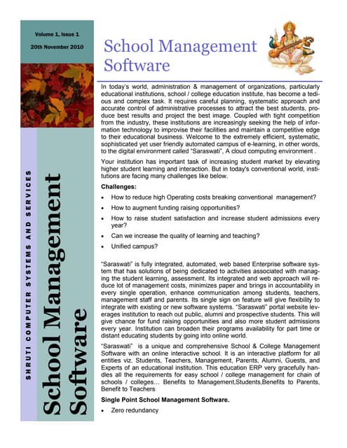 School Management Software Proposal | PDF