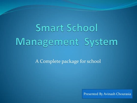School management system in PHP - Database Project Ideas for Final Year ...