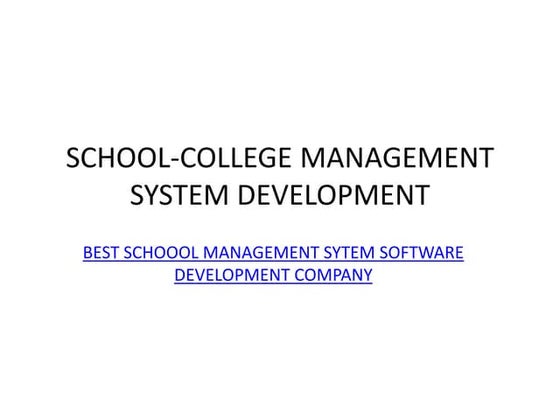 Best School Management Software.ppt