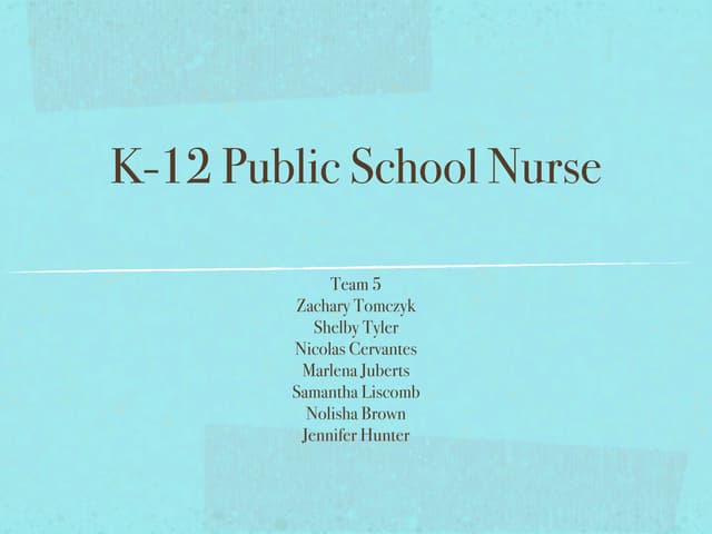 Current Issues in Nursing | PPTX