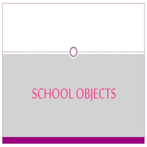 Classroom objects | PPT