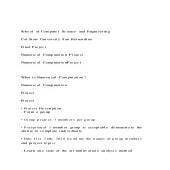 School of Computer Science and EngineeringCal State Univer | PDF