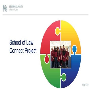 School of Law Connect Project | PPTX