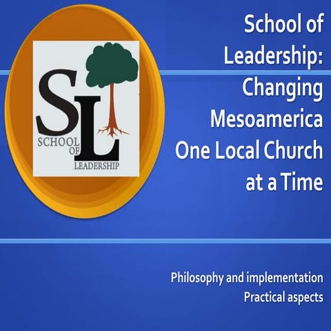 School of leadership | PPT