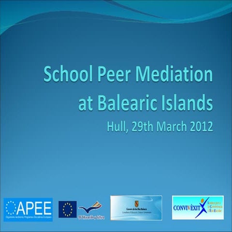 School peer mediation | PPT