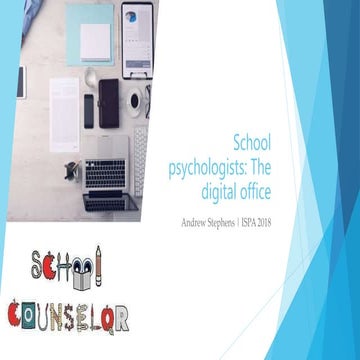 School psychologists and the digital office | PPT