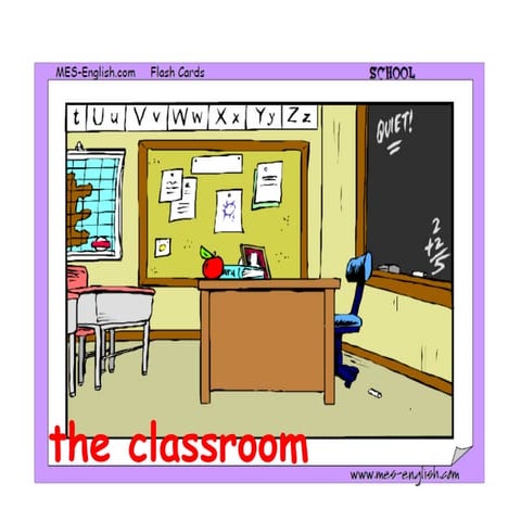 School rooms and places | PPT
