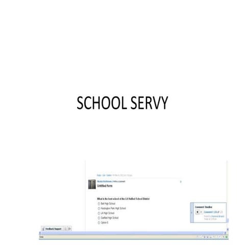 ELEVATOR SERVEY | PPTX