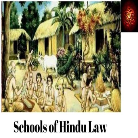 Schools of Hindu Law.pptx for the knowledge | PPTX