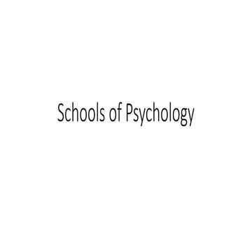 Brief History of Psychology Advance Lecture | PPTX