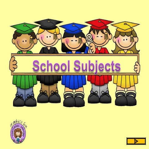 School subjects | PPT