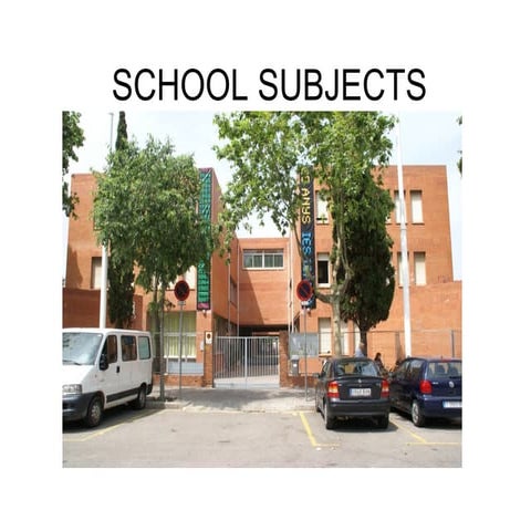 School subjects | PPT