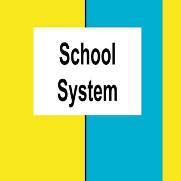 School system | PPT