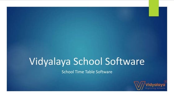 School management software | PPT