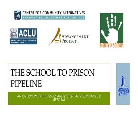 The school to prison pipeline. An overview of the issues and potential ...