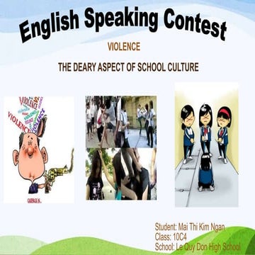 School violence - ESC | PPT