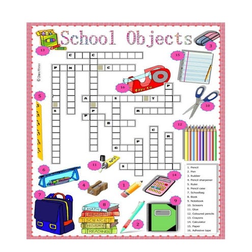 School vocabulary 2021 (2) | PDF