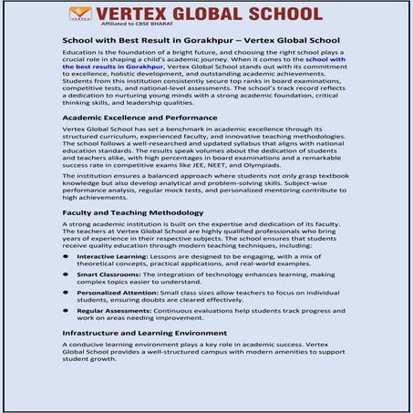 School with Best Result in Gorakhpur – Vertex Global School.pdf