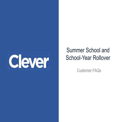 Clever University - Level 3: Common Troubleshooting with Clever | PPTX