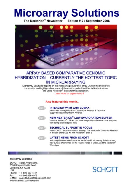 Innoscan microarray Scanner with 785 nm Infra-red option | PDF