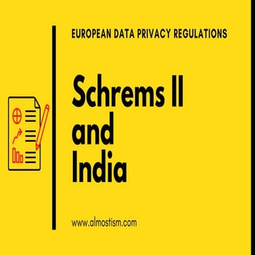 Schrems II and India | PDF