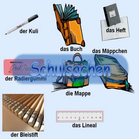 Schulsachen | PPT