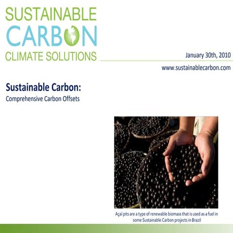 Sustainable Carbon Presentation | PPT