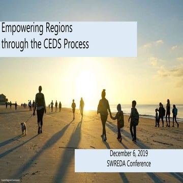 Empowering Regions through the CEDS Process (Brett Schwartz) | PPT