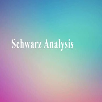 Holdway's analysis | PPTX