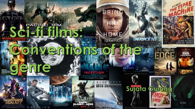 Codes and conventions of sci fi | PPTX