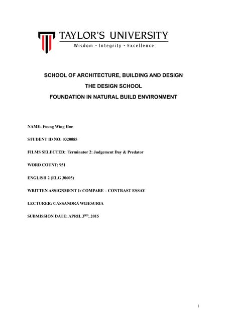 ITD Project 3 Brief | PDF