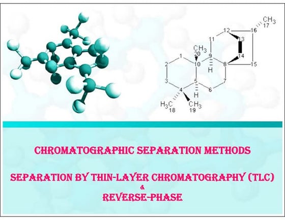 TLC, thin layer chromatography | PPT