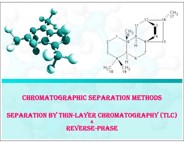 TLC, thin layer chromatography | PPT