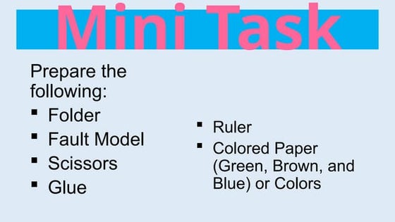 Fault (Science 8) | PPTX | Geology | Science