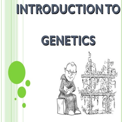 SCI 9 Lesson 1 Mar 15 - Introduction to Genetics | PPT