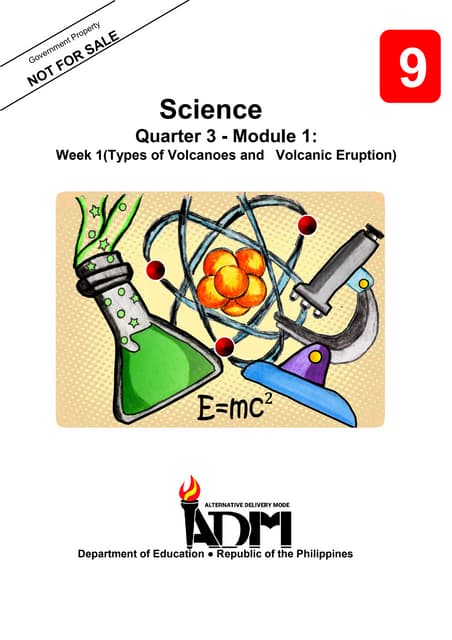 Volcano unit 3 module 1 (Grade 9 Science) | PPTX