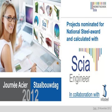 Scia Engineer Projects Steel Award 2012 | PDF