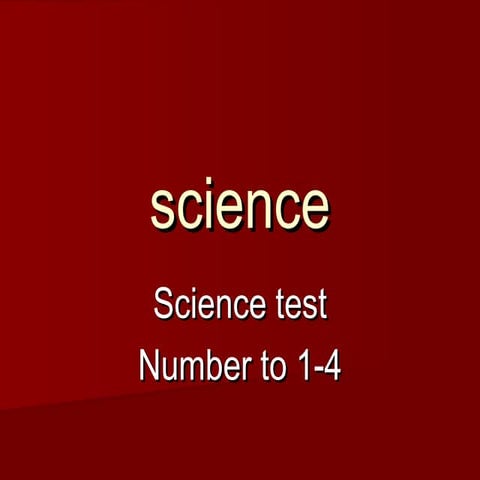 Science powerpoint | PPT