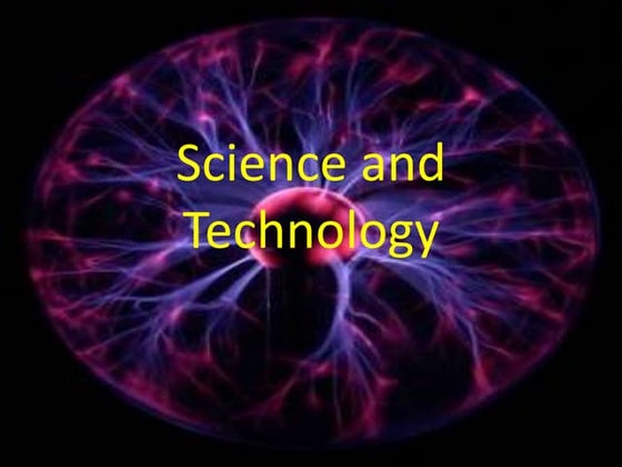 Branches of science | PPTX | Science