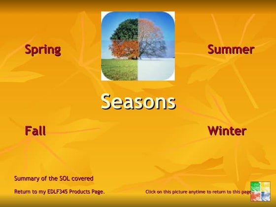 4 seasons | PPT