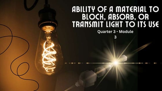 Light Energy | PPT | Physics | Science