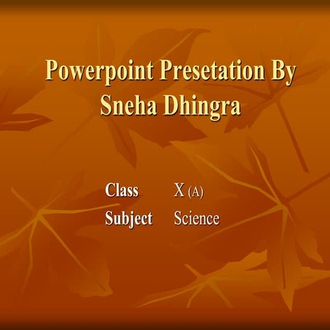 SCIENCE.ppt | Geography | Science