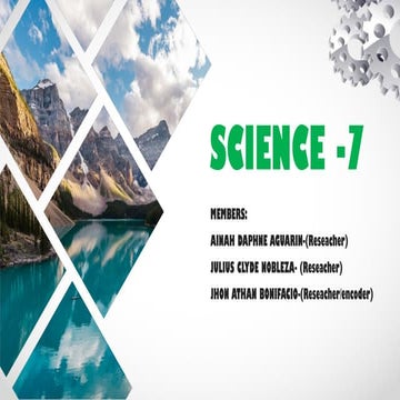 Grade 7 Science Laboratory Tools and Scientists | PPTX