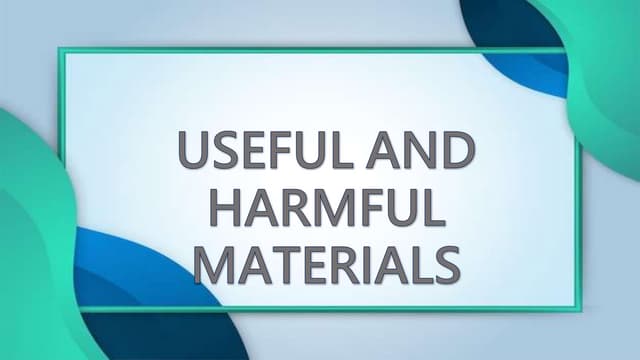 Changes that materials undergo GRADE 5 | PDF