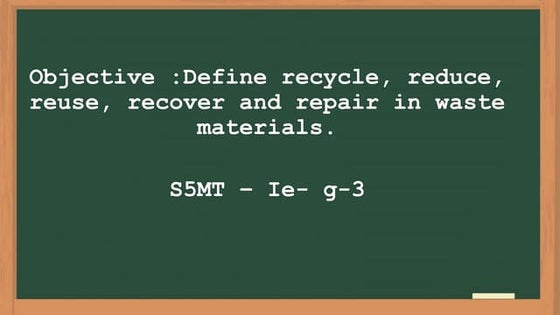 Waste Management Using the 5Rs Techniques | PPT