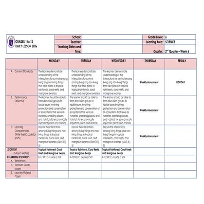 COT Lesson Plan in Science 6 Q2 W6 .docx