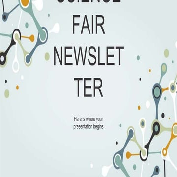 science fair newsletter | PPT